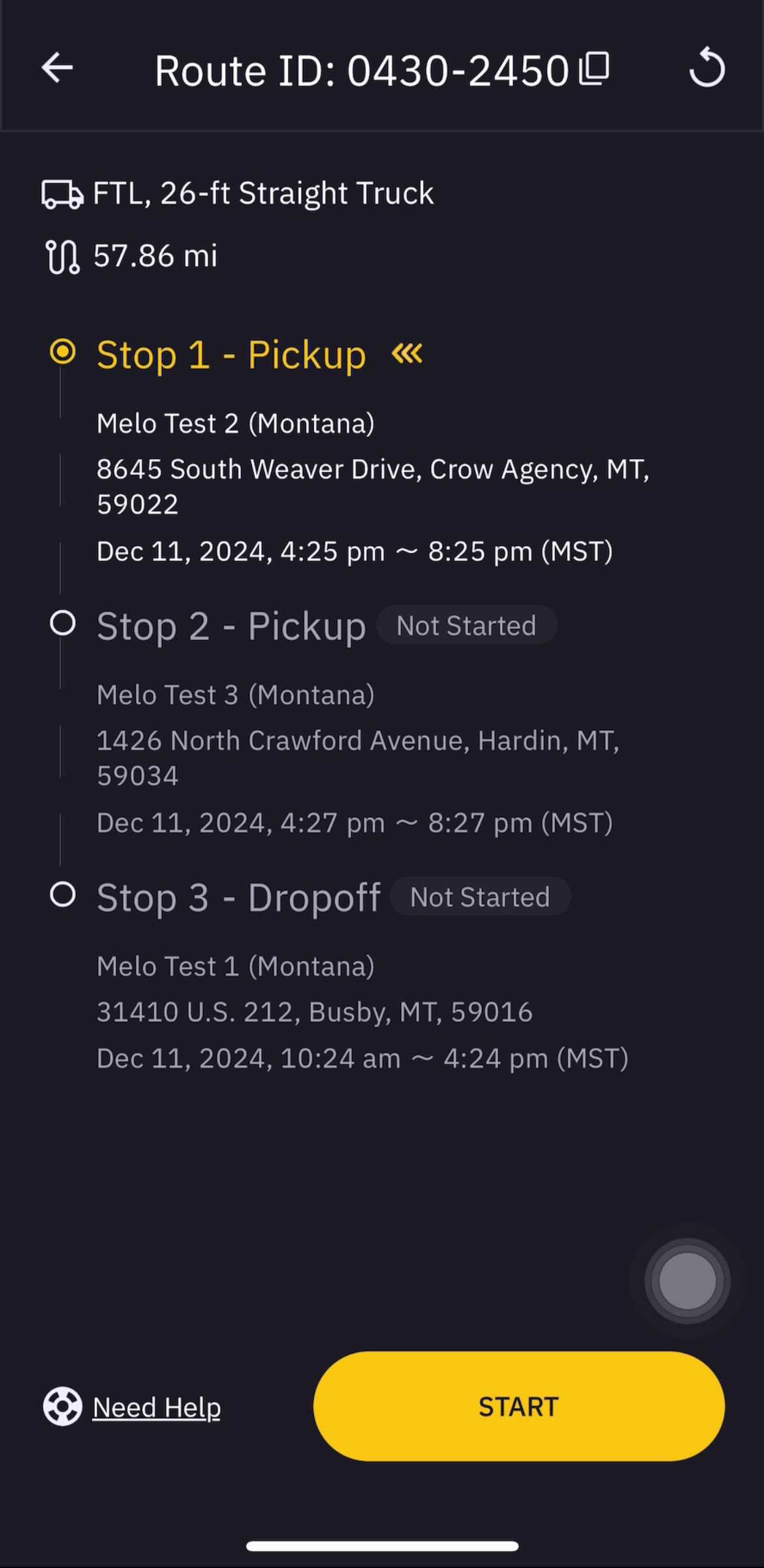 How To Complete A Route | WARP APP – WARP