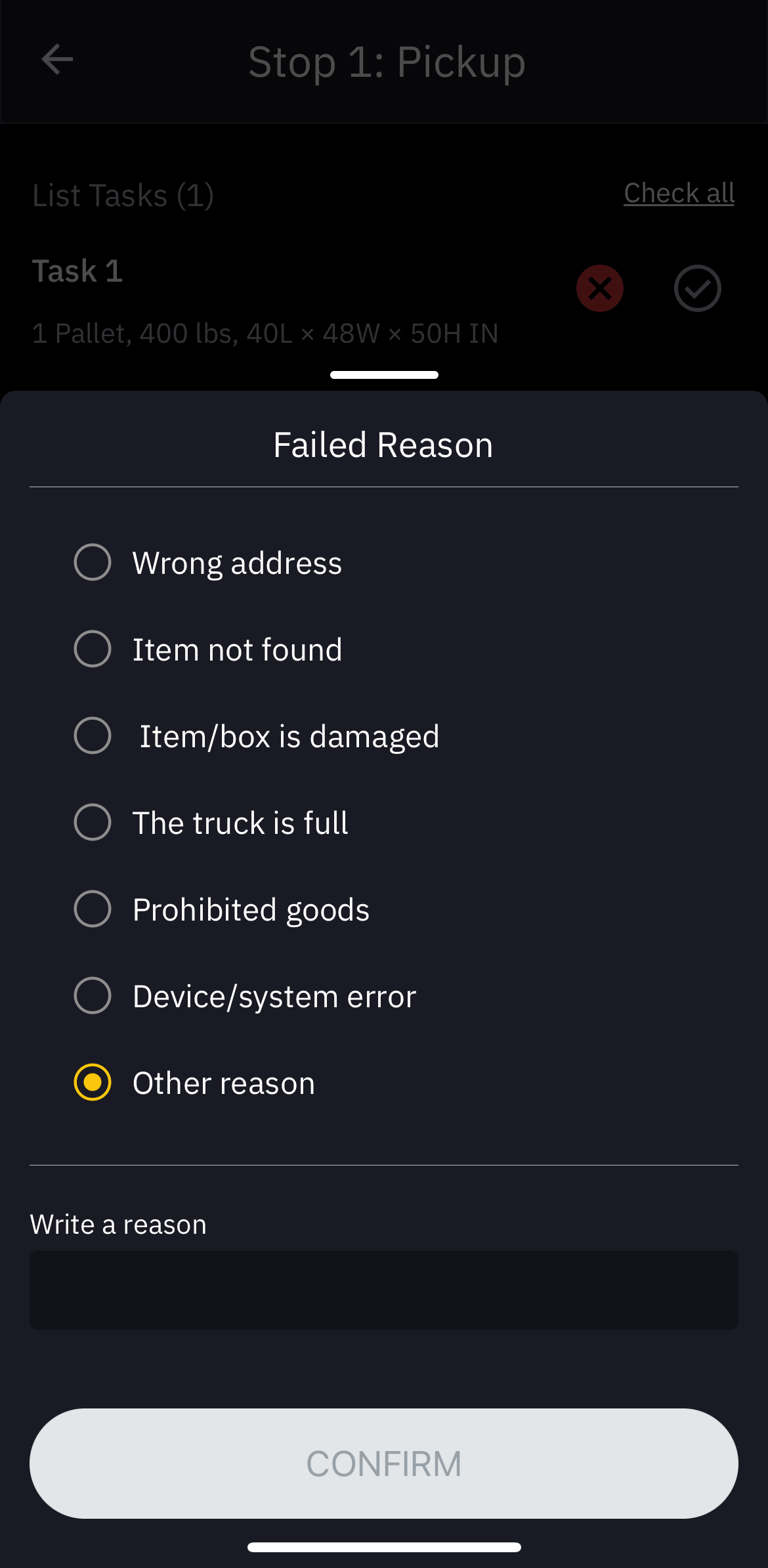 How To Complete A Route | WARP APP – WARP