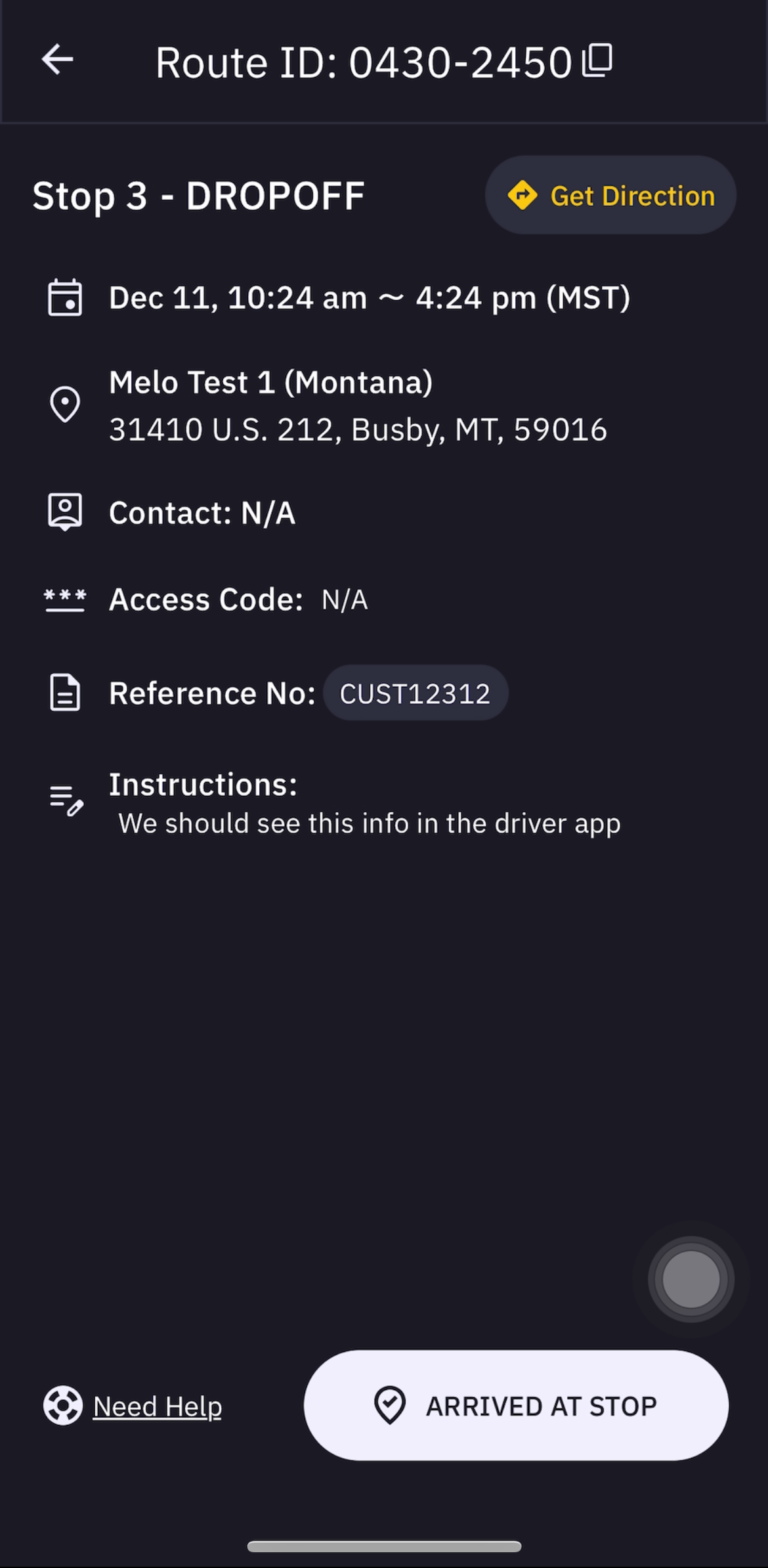 How To Complete A Route | WARP APP – WARP